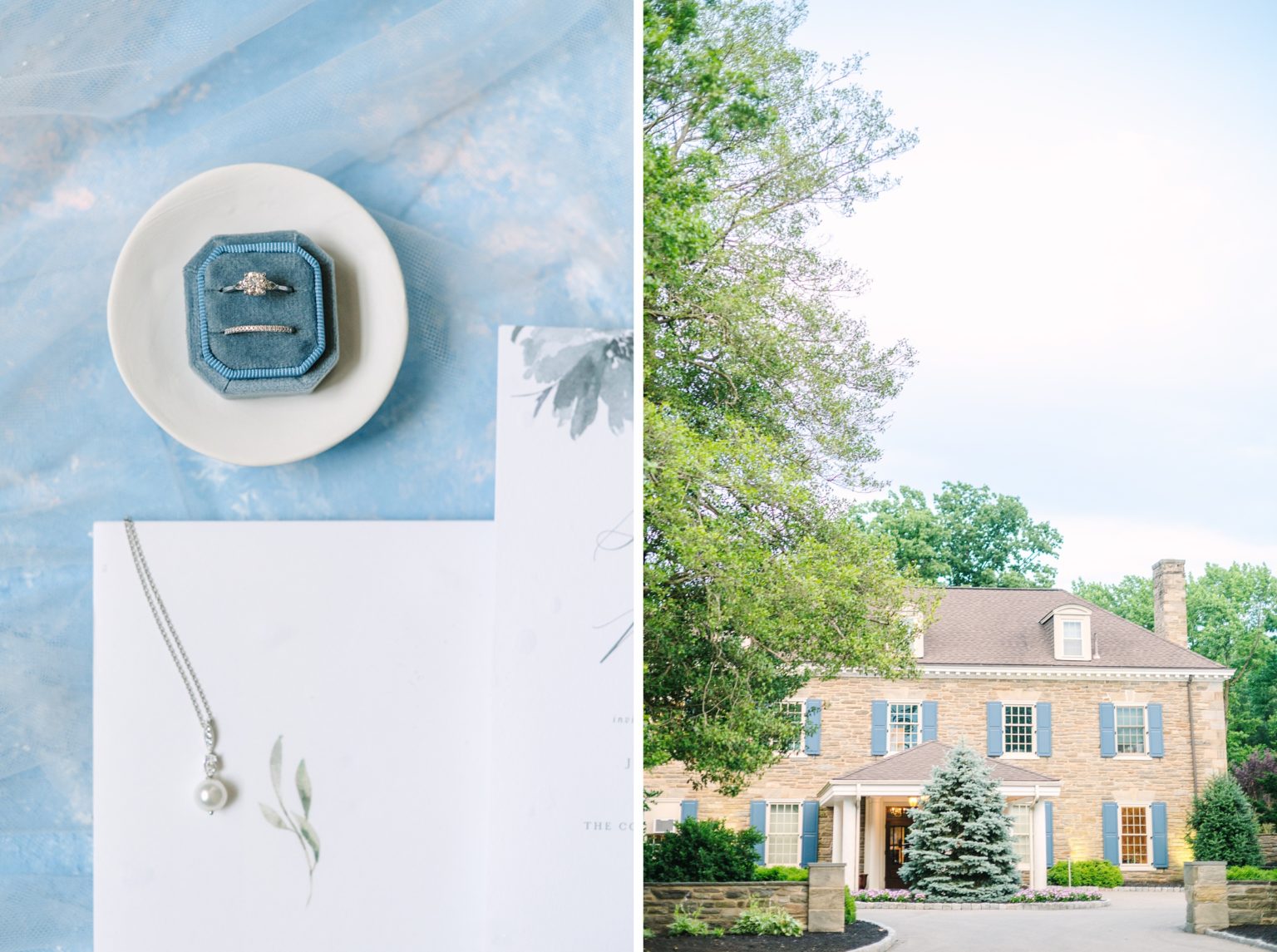 Gabby and Matt | A Slate Blue and Blush Bluestone Country Club Wedding ...