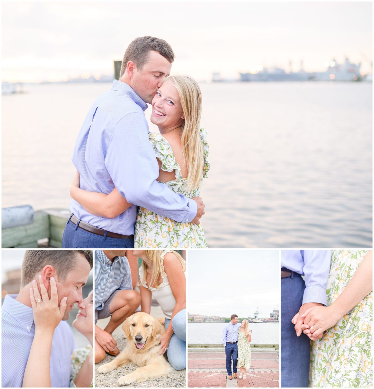 Fells Point Engagement Session | Erica and Arnie